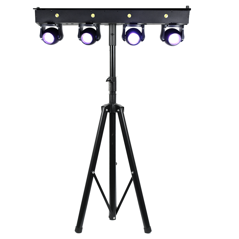 New Mold 4x40W RGBW 4in1 LED Moving Head Set Beam Strobe Stage Effect ...