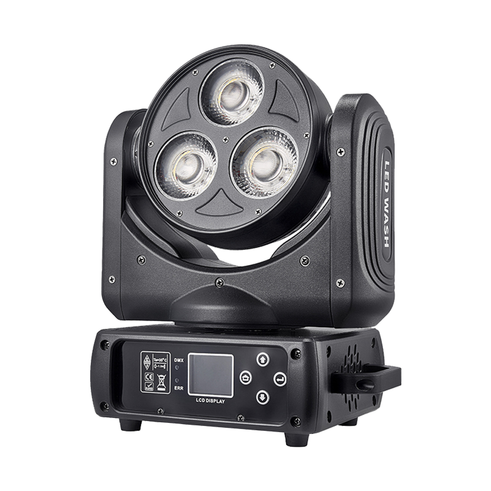 UER NEW LED 6X30W RGB Wash Moving Head Light Strobe DJ Disco Party Bar ...