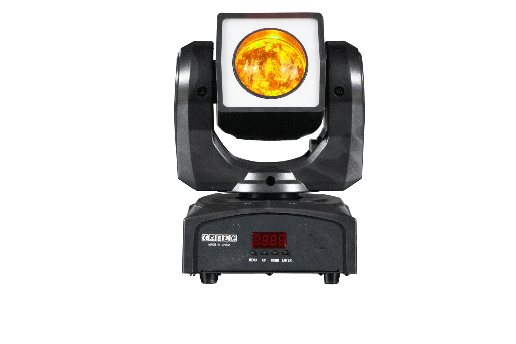 60W Mini LED Beam With Ring Moving Head Light RGBW 4In1 DMX512 Stage ...