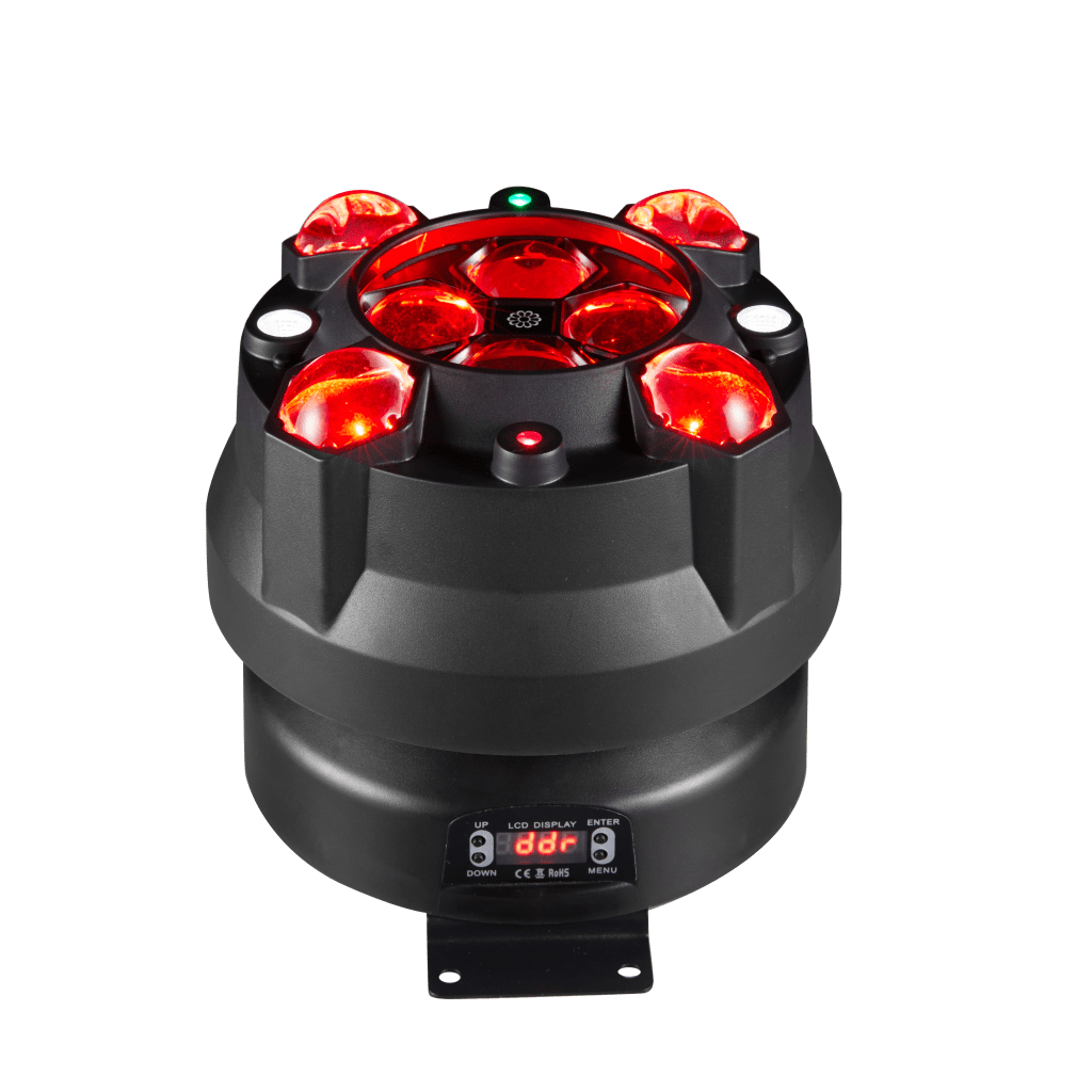 YUER LED 8x10w RGBW Strobe RG Laser Bee Eye Beam Effect Stage Lighting ...