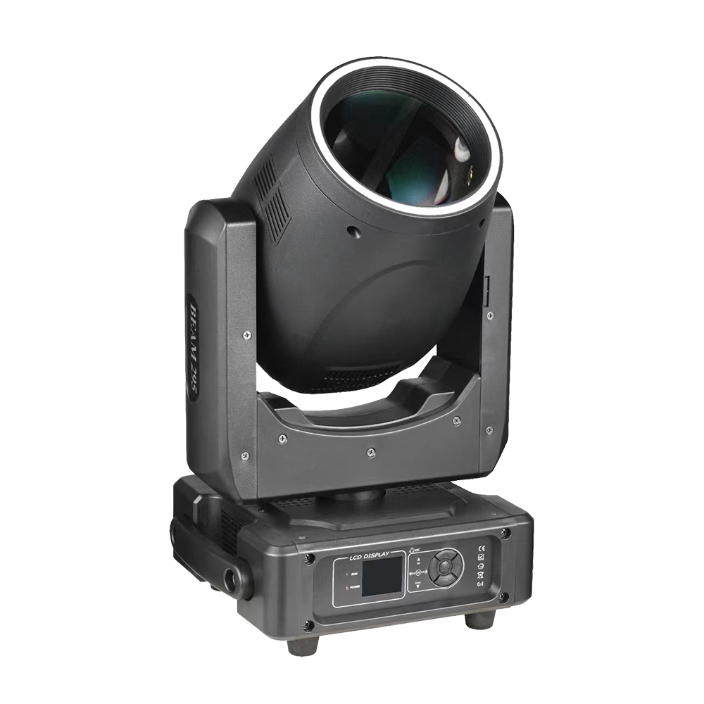 Moving Head Light 295W Beam with ring Strobe 13 Colors 24 Prism DMX ...