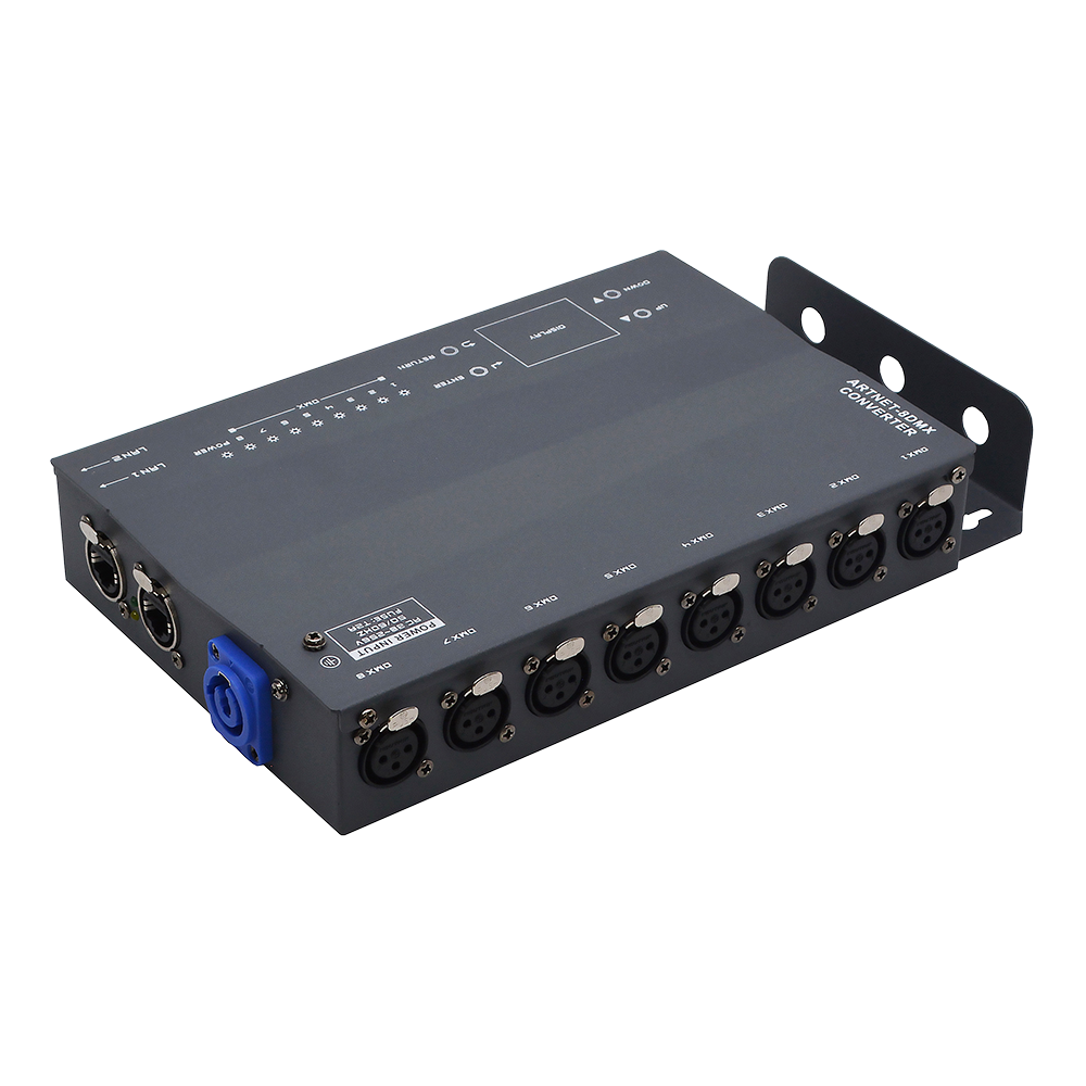 NEW ARTNET 8 DMX Converter DMX 512 3Pin Isolated Splitter Amplifier DMX ...
