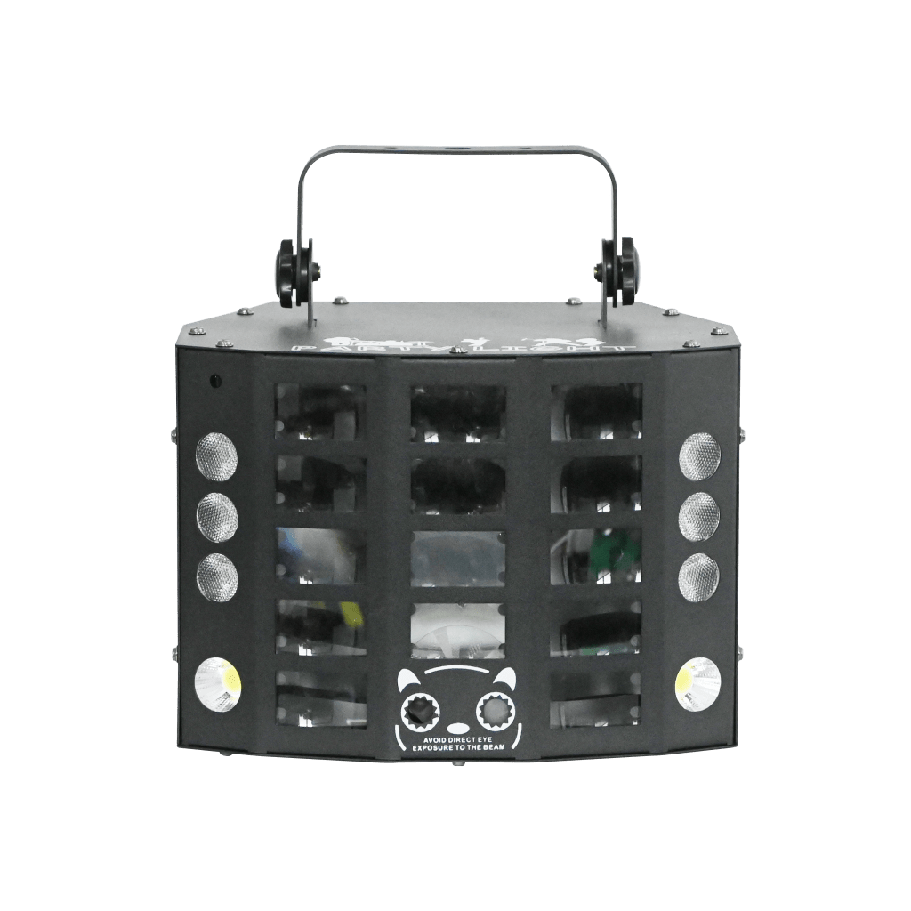 YUER 5in1 LED RGBW Beam CREE Pattern Gobo Wash Strobe RG Laser Projector Effect Lighting DJ ...