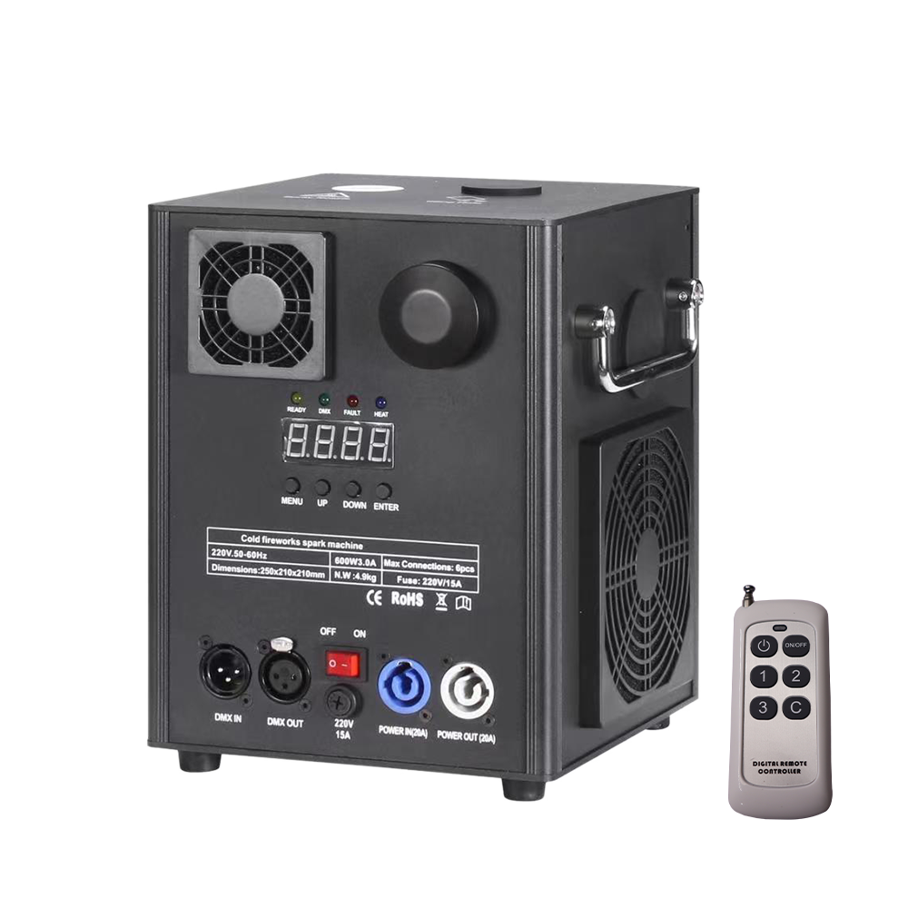 Electronic 600w Spark DMX Remote Cold Fireworks Special Effect Stage ...