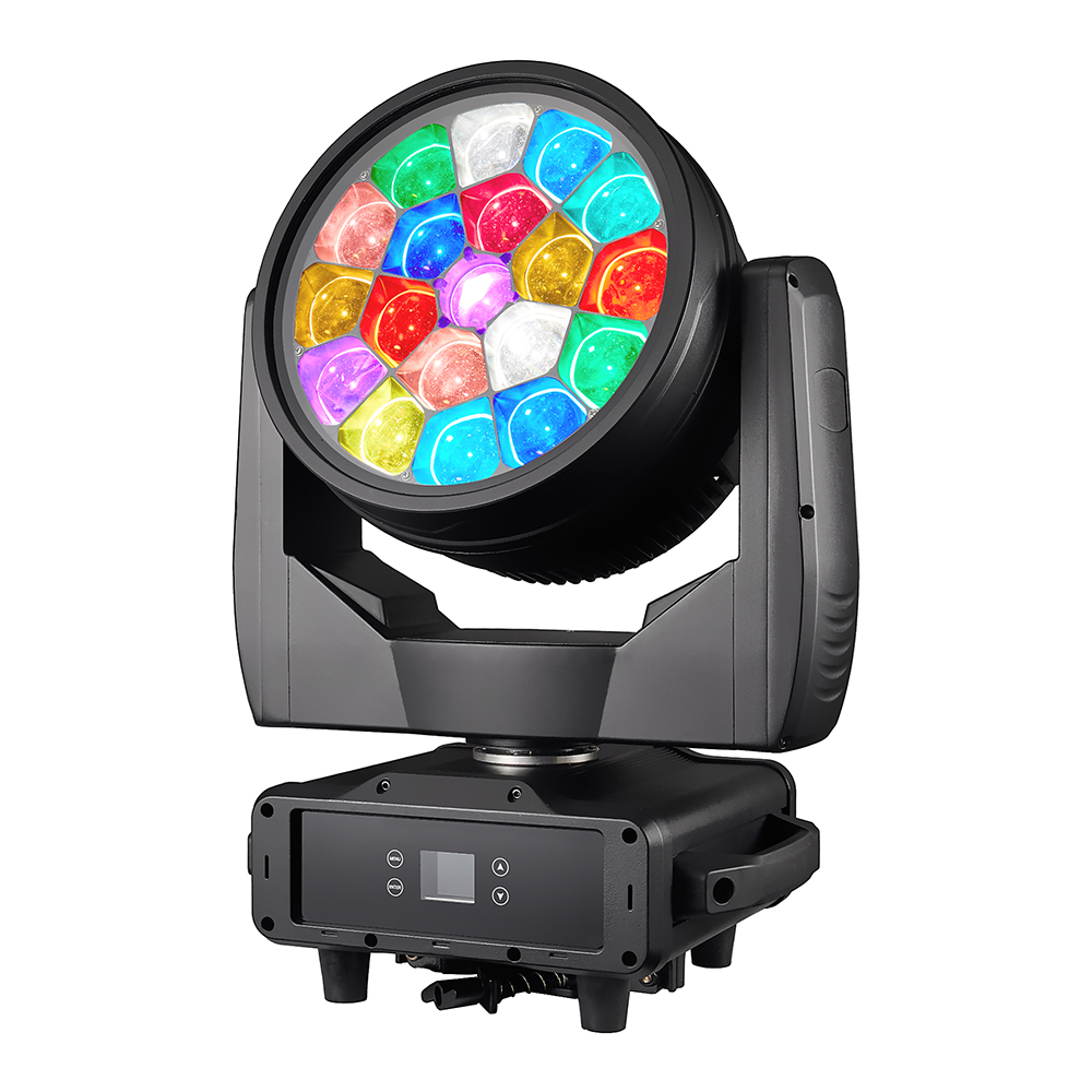 Outdoor Waterproof 640W 19x40W RGBW Eye Beam Light, DMX512, 540° Pan ...