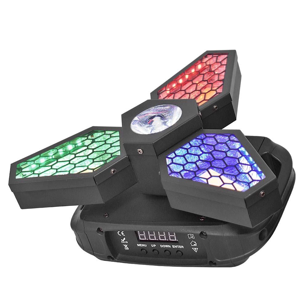 Mini Maple Retro Stage Light 200W DMX512 RGBW COB Beam Light with ...