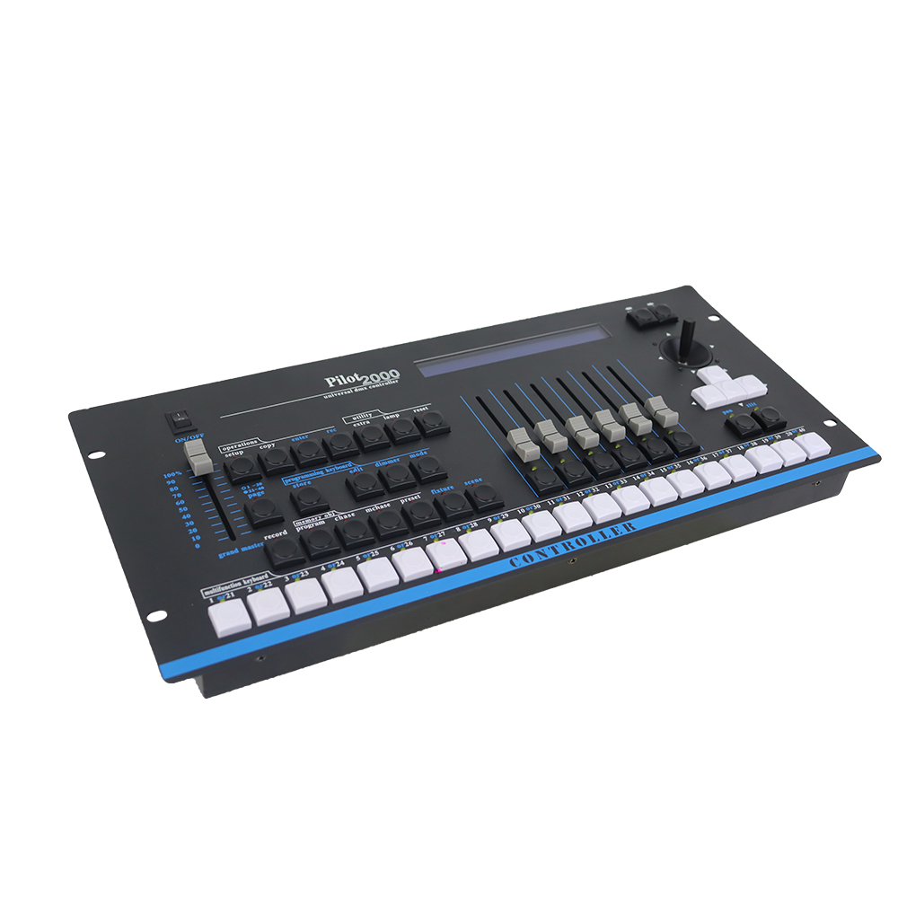 DMX Controller for 40 Lights, 36 Channels, LCD Display, SMPTE Sync ...